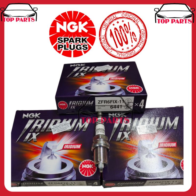 💯% ORIGINAL NGK IX IRIDIUM SPARK PLUG ZFR6FIX-11 HONDA SM4 SV4 SEL SAA TFO TMO T5A T9A | Shopee ...