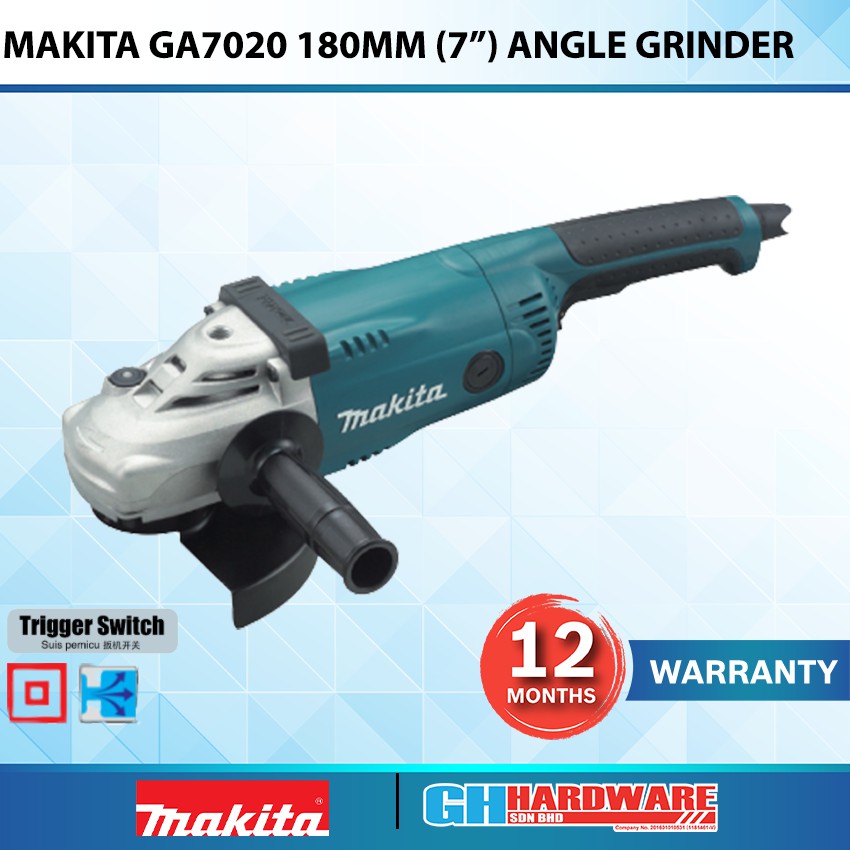 [ GH HARDWARE ] MAKITA GA7020 180mm (7") Angle Grinder ( GA 7020 ...