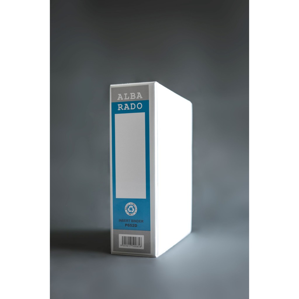 Alba Rado 65mm 2D A4 White Ring File(6 pcs) | Shopee Malaysia