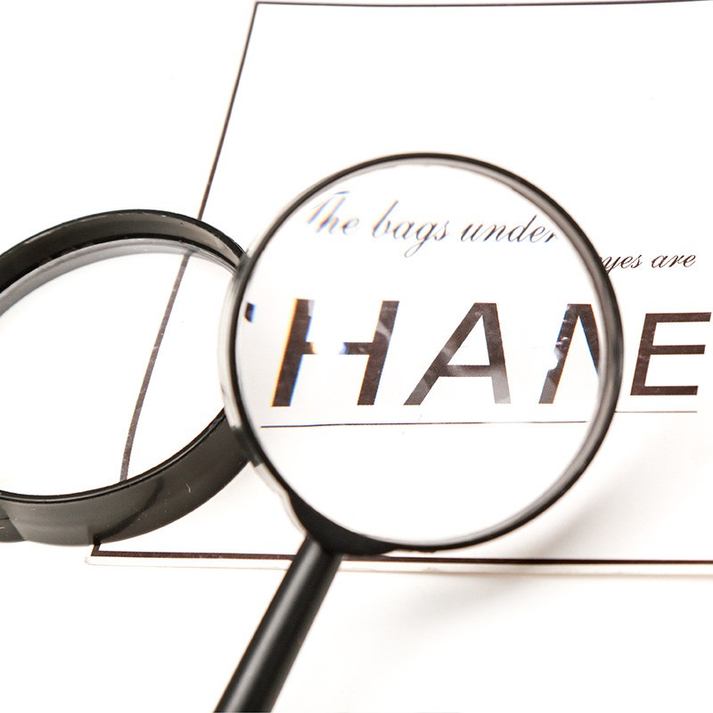 2pc 60mm Magnifying Glass Handheld Magnifier Reading Mini Magnifier toy ...