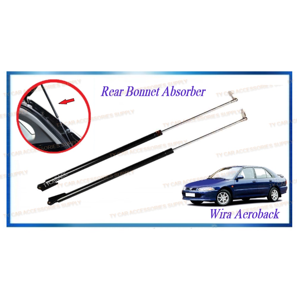 Proton Wira Aeroback Rear Boot Absorber Bonnet Damper Gas Spring ...
