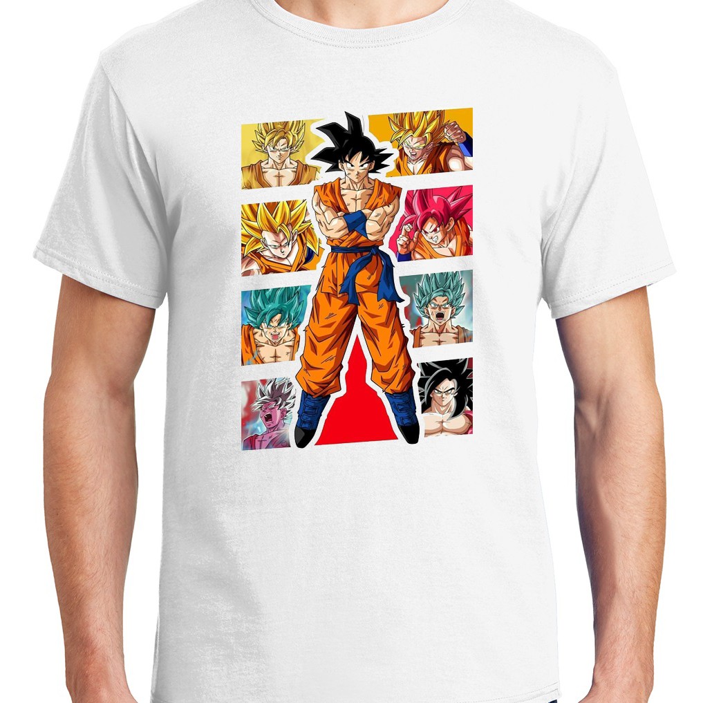 Anime Manga Dragon Ball Goku Super Saiyan Vegeta Piccolo Gohan Majin ...