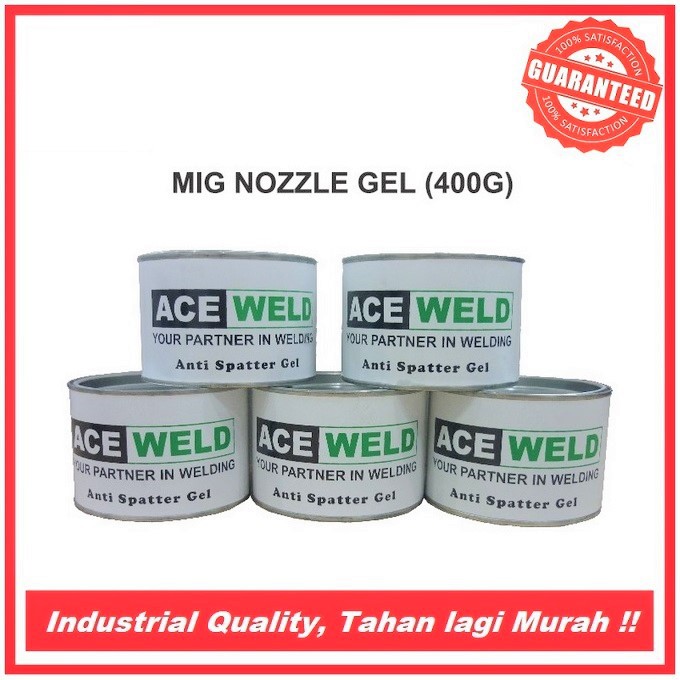[READY STOCK] Nozzle Gel, Anti Spatter Gel, 400G/Tin for MIG/MAG Nozzle ...