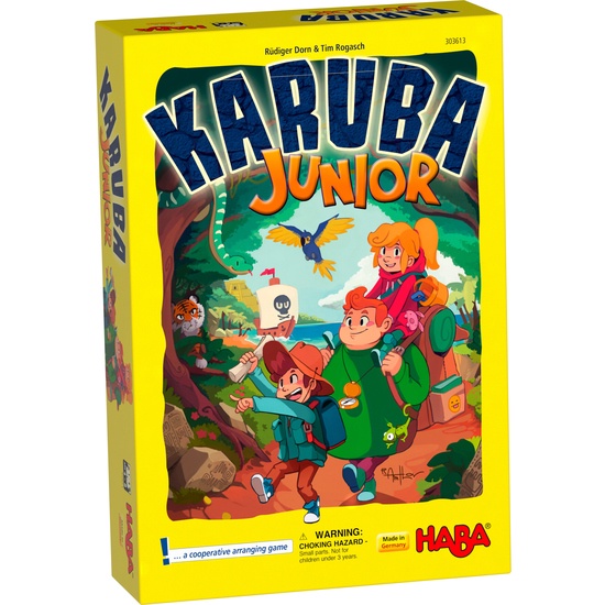 Karuba Junior Board Game Genuine Spot Goods 卡鲁巴儿童版 桌游 正版 现货 | Shopee ...