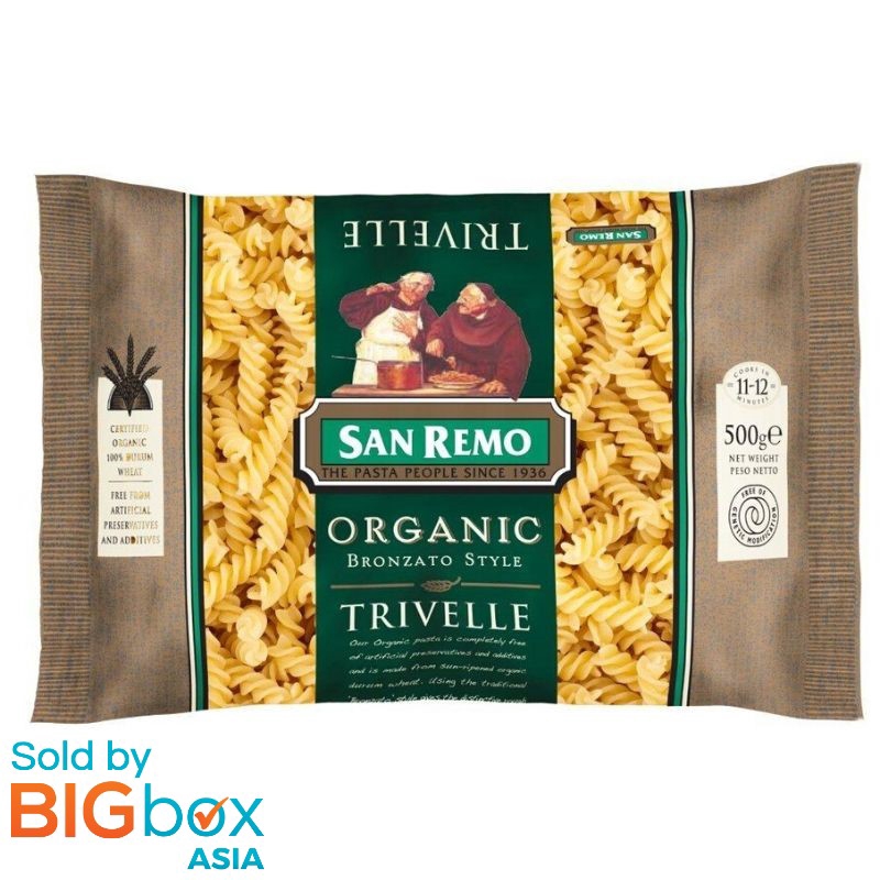 San Remo Organic Trivelle (500g) | Shopee Malaysia