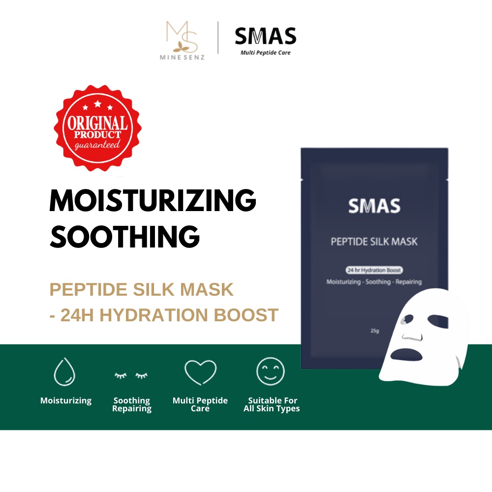 [Multi Peptide Care] SMAS Peptide Silk Mask 胜肽修复透白面膜 10pcs/ box ...