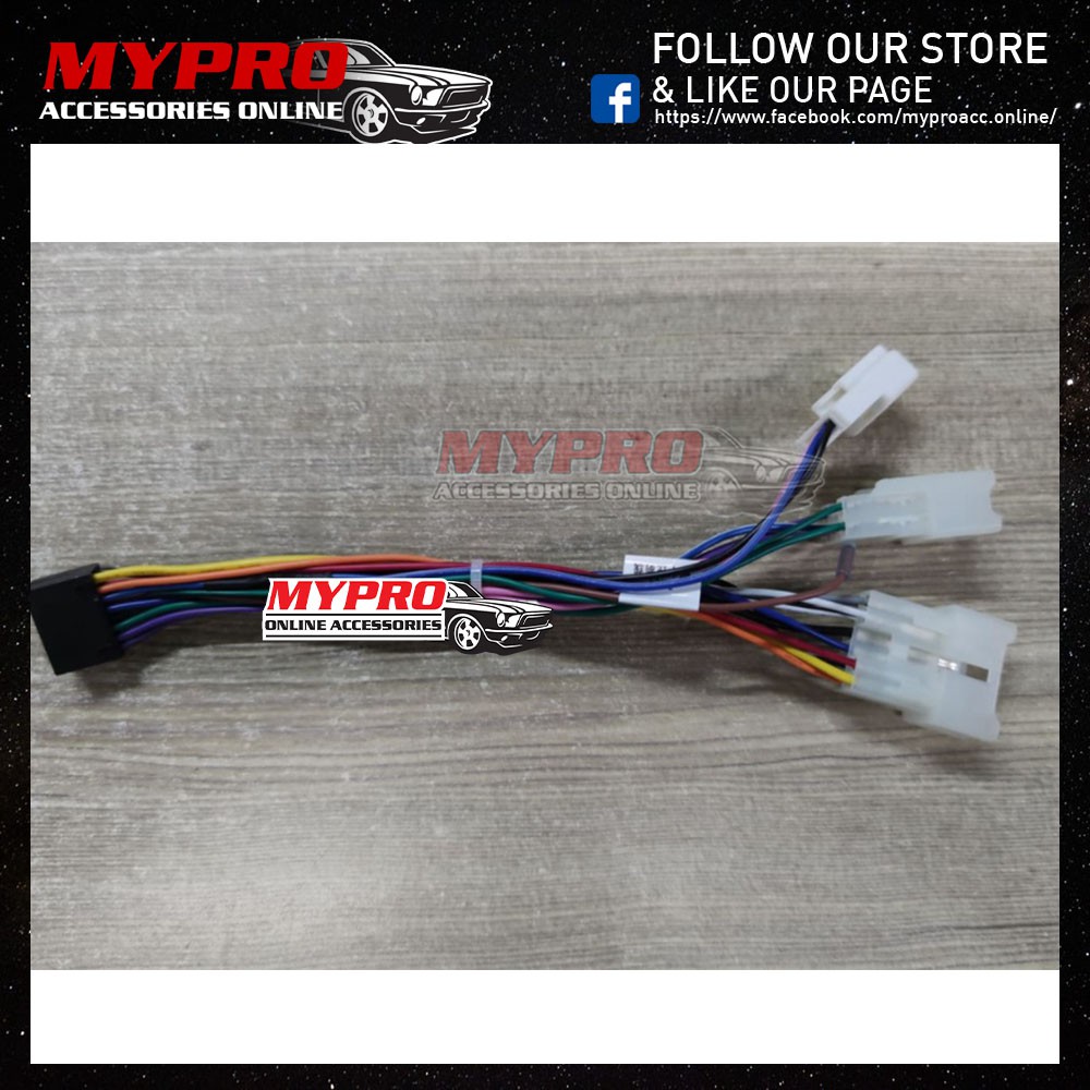 CAR ANDROID PLAYER 9 OR 10 INCH OEM PLUG N PLAY SOCKET POWER CABLE ...