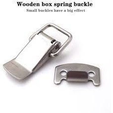 2” / 3'' Stainless Steel Locker Hasp / Spring Loaded Toggle Latch Hasp ...