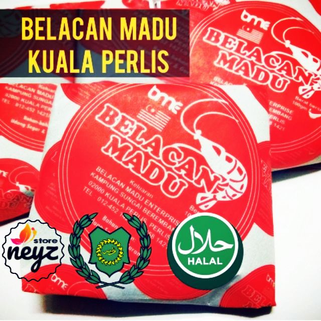 💙💛BELACAN MADU ASLI KUALA PERLIS 100GRAM💙💛 | Shopee Malaysia