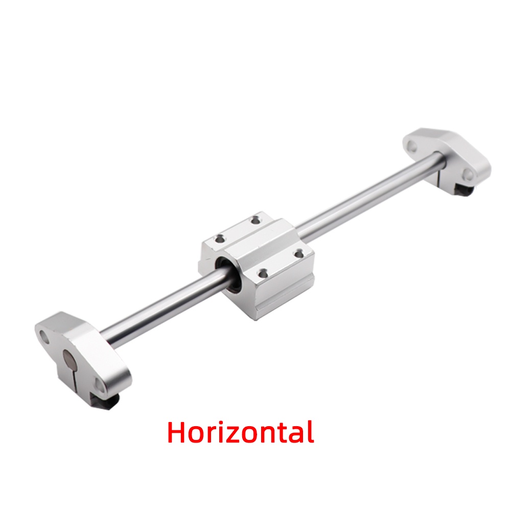 Vertical Horizontal 200 300mm Optical Shaft Linear Guideway SC8UU ...