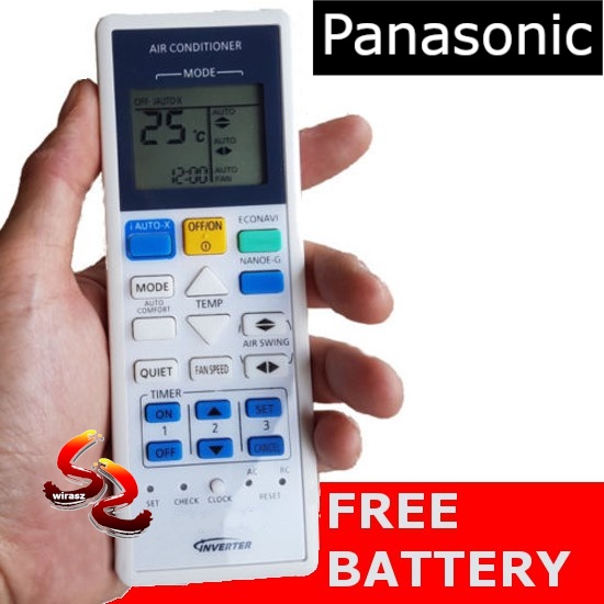 Panasonic Air Cond aircon remote control replacement part A75C4543 ...