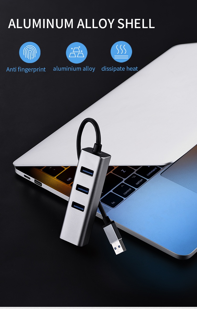 USB 3.0 HUB Type C to Ethernet Network Adapter 1000Mbps Rj45 USB C with ...