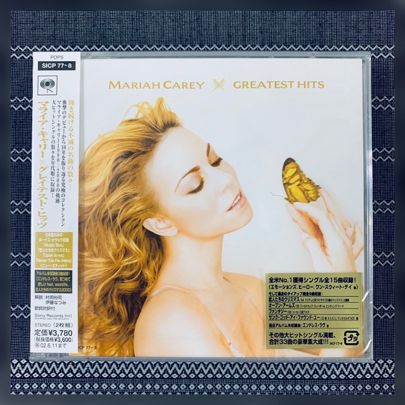 Mariah Carey - Greatest Hits [Japan Edition] 2 CD | Shopee Malaysia