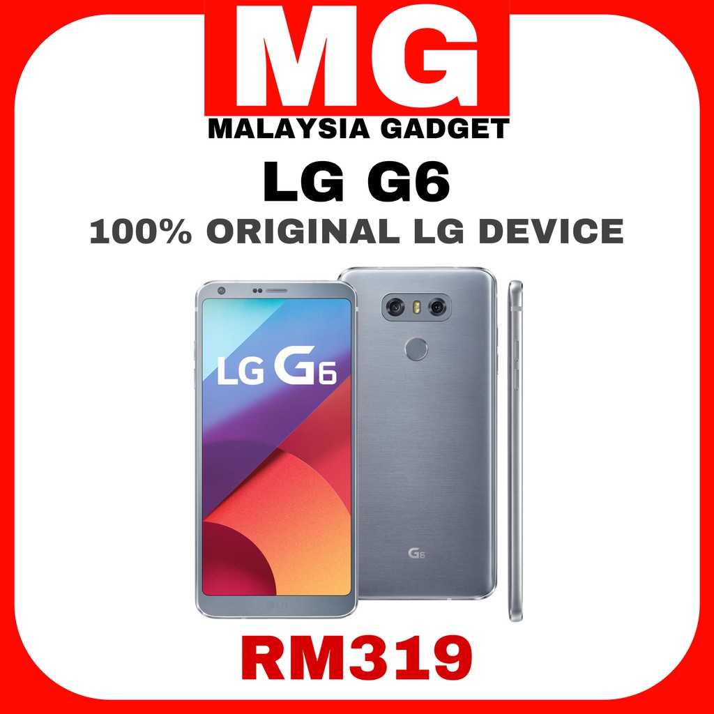 LG G6 (4GB Ram + 64GB Storage) (Used) Android Gaming Smartphone Pubg,Mobile Legend | Shopee Malaysia