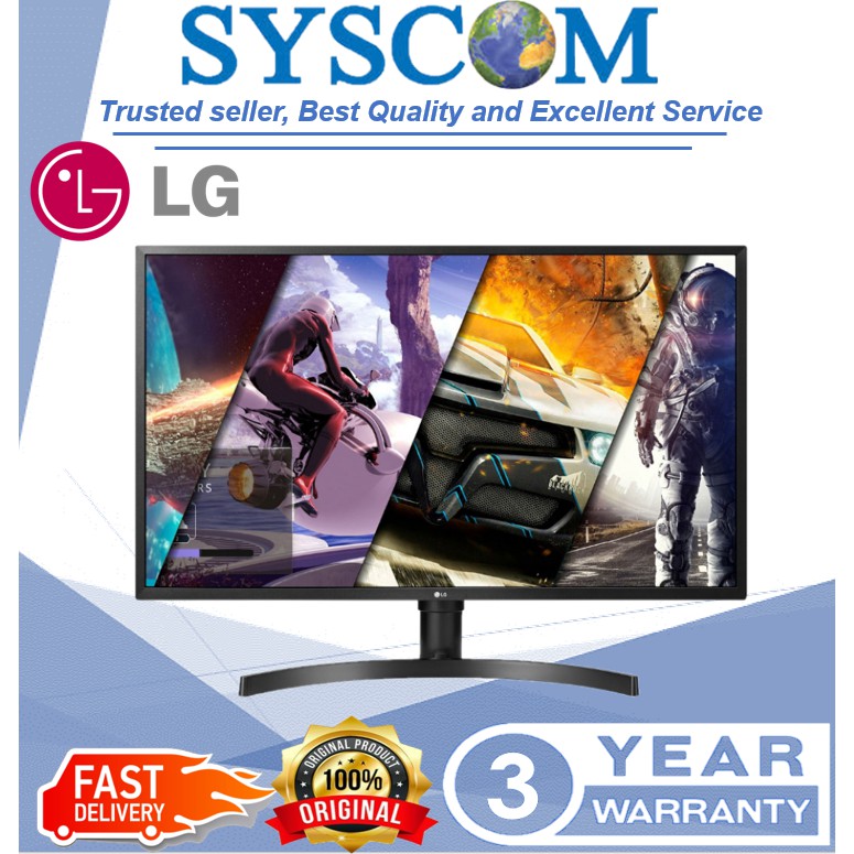 LG 32UK550 32" UHD 4K Monitor (3840x2160 / 60Hz / 5ms GTG) | Shopee ...