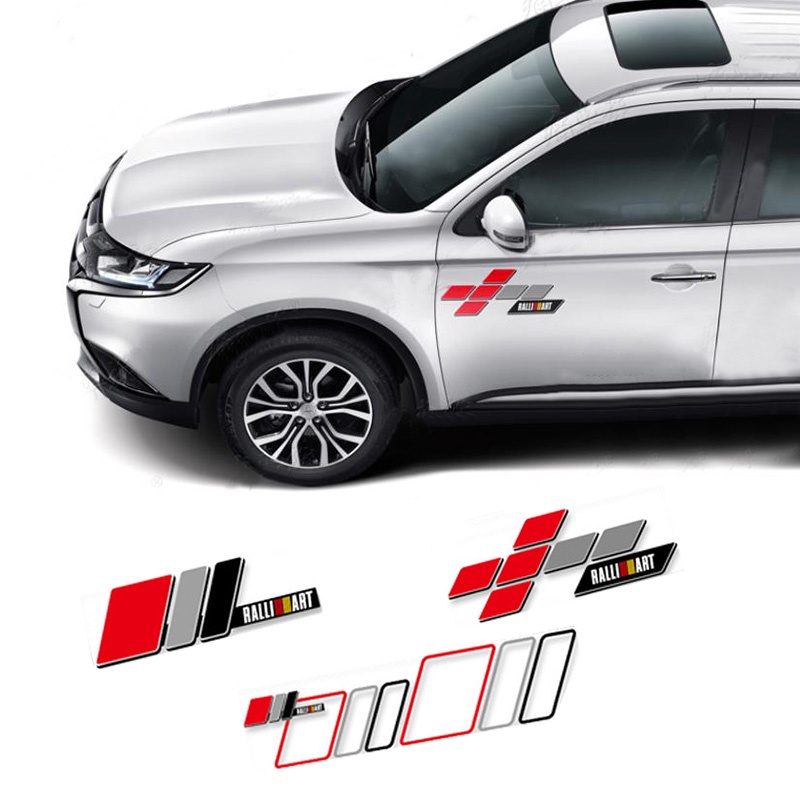 Sport Racing Body Side Door Ralliart Sticker Decal Vinyl Graphics for ...