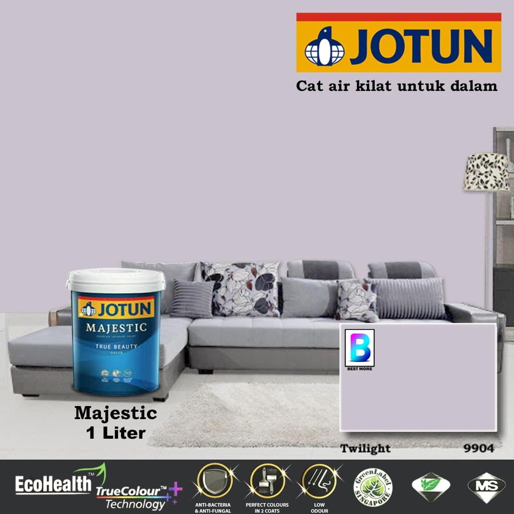 Jotun Majestic True Beauty Collection 1 & 5 Liter Twilight 9904 ...