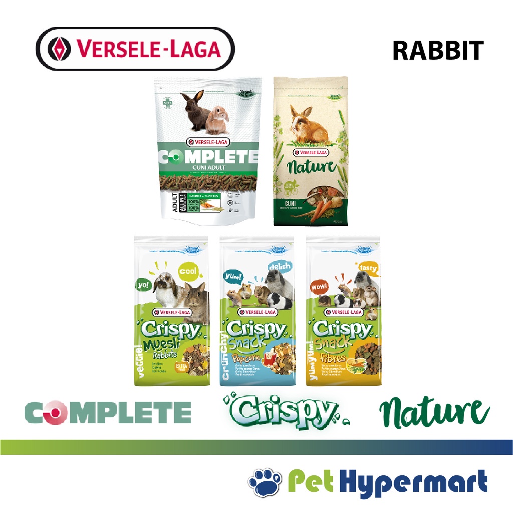 Versele Laga Rabbit / Cuni Food 400g - 1kg (All Rabbit Food & Snack ...