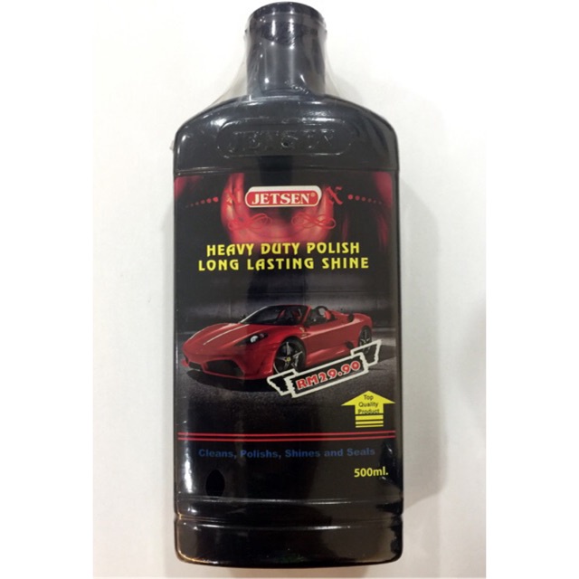 JETSEN Heavy Duty Polish & Wax Long Lasting Shine/Metalic/Car Scratches ...