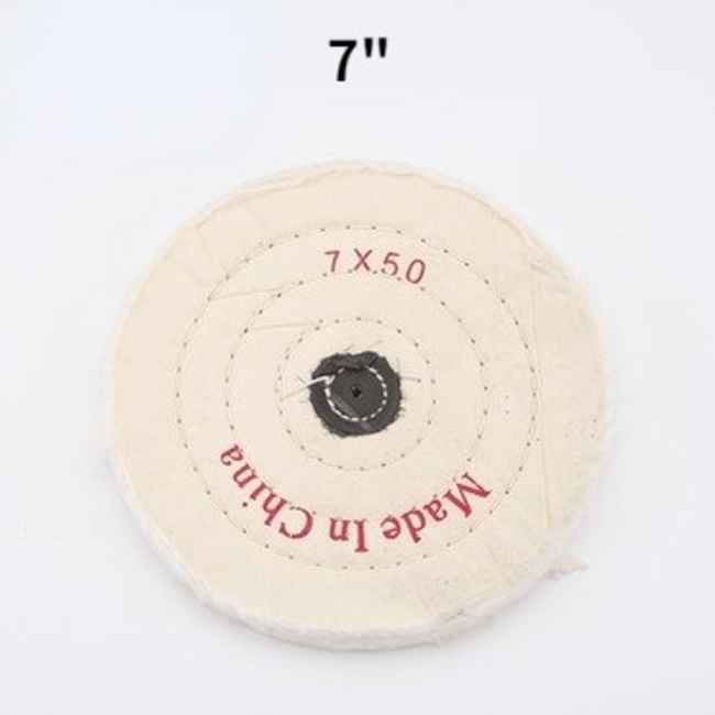 Cotton White Cloth Wheel Jewelry Polishing Cloth Wheel Mirror Polishing ...