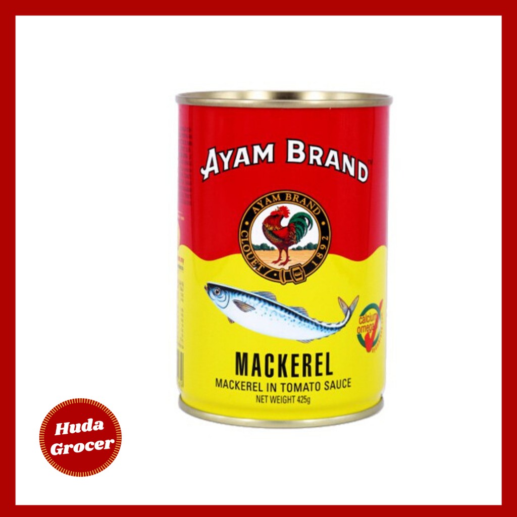 Ayam Brand Mackerel In Tomato Sauce 425G | Shopee Malaysia