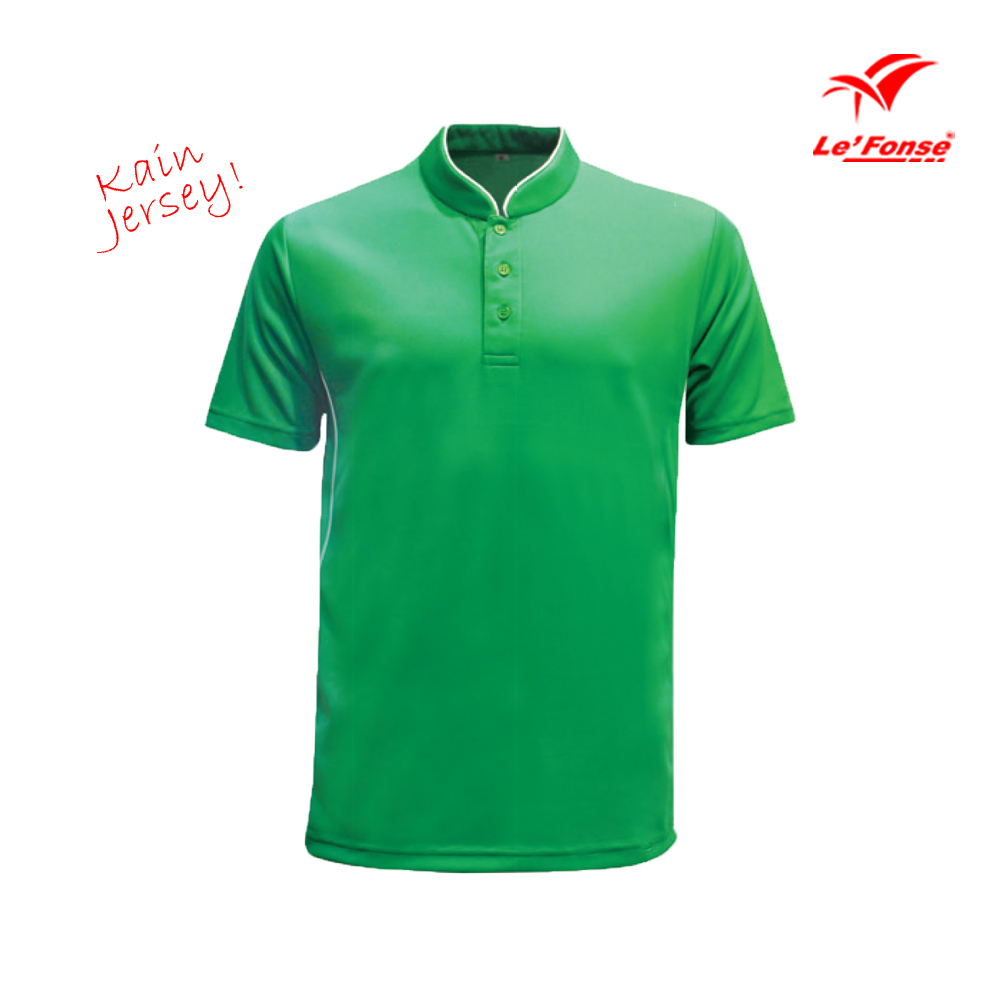 Lefonse Unisex Premium Microfiber Mock Neck Polo Shirt - Navy / Red ...