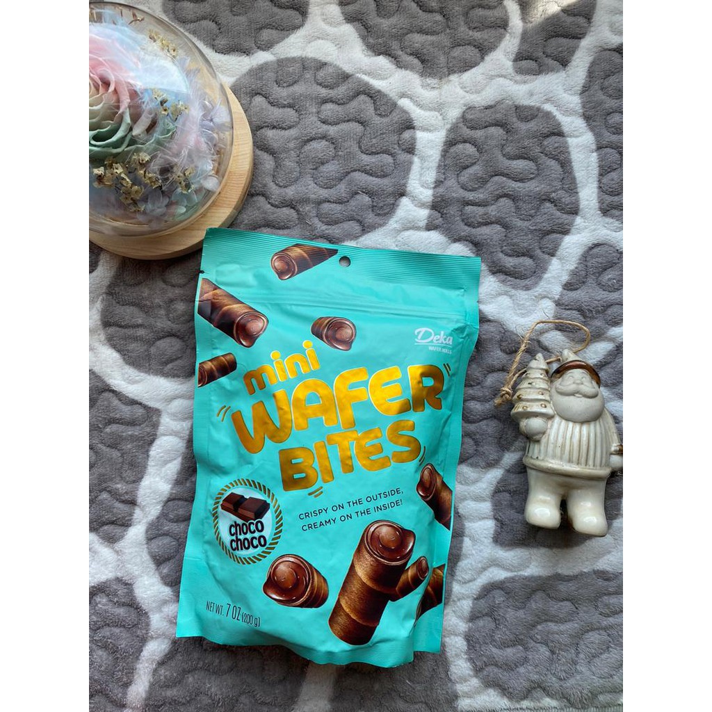Deka Crispy Mini Waffer Bites Choco 200g | Shopee Malaysia