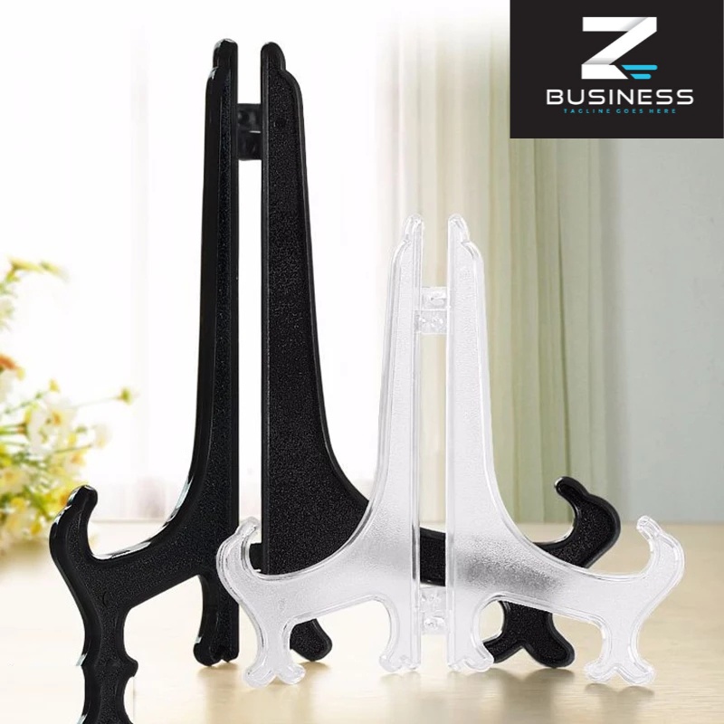 ZS Portable Plastic Plate Dish Display Stand /Frame Bowl Plate Storage ...