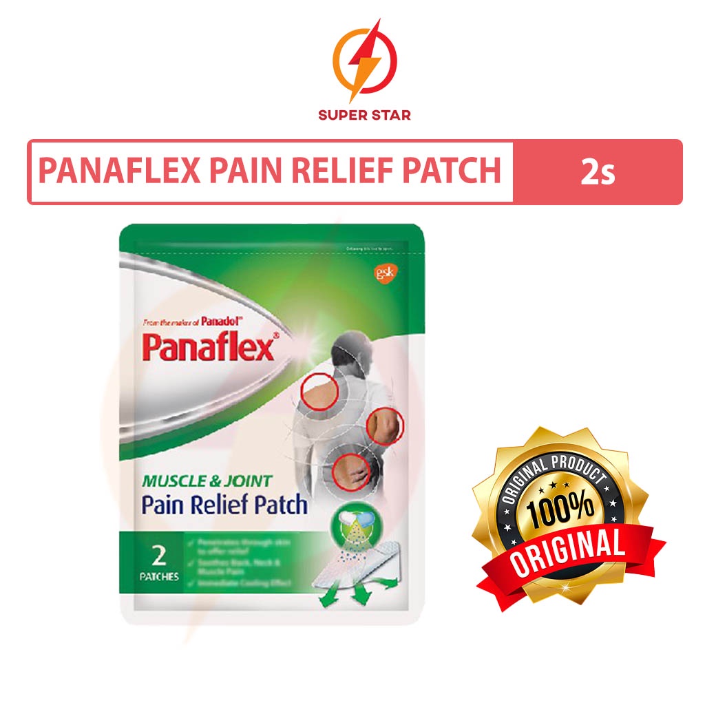 Panadol Panaflex Pain Relief Patch 2s | Shopee Malaysia