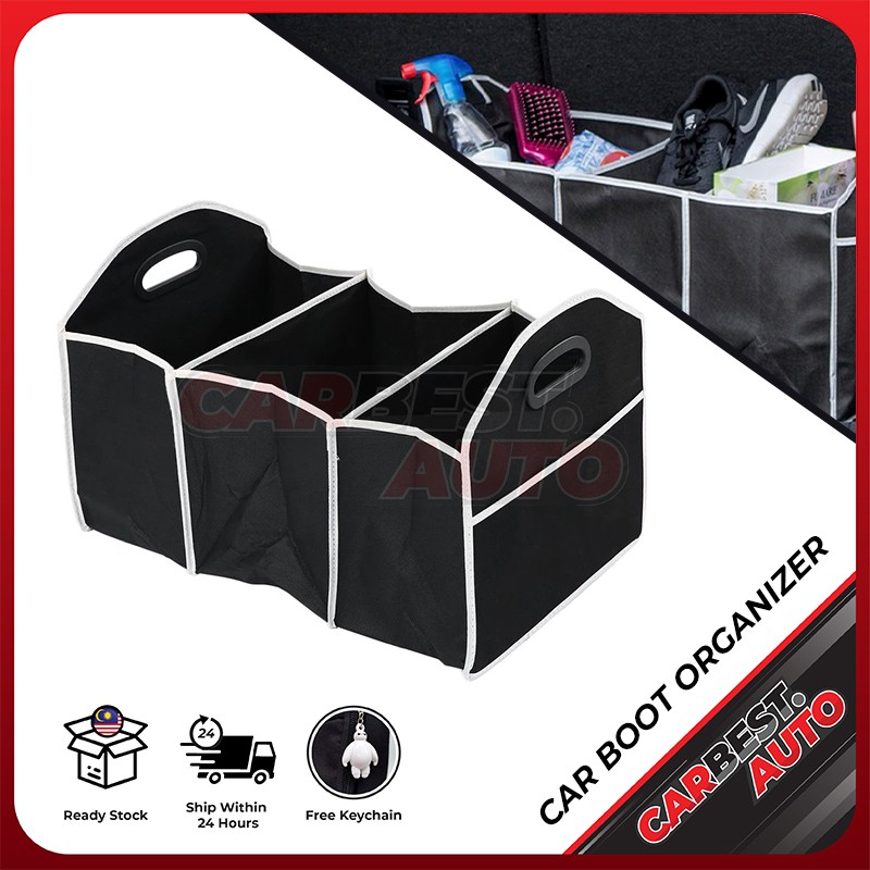 Foldable Car Boot Organizer Npn-woven Portable oxford Storage Bag ...