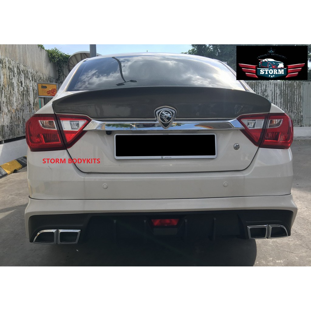 PROTON SAGA 2016 - 2018 ( SPORTIVO ) SPOILER WITH 2K COLOR PAINT - FRP ...