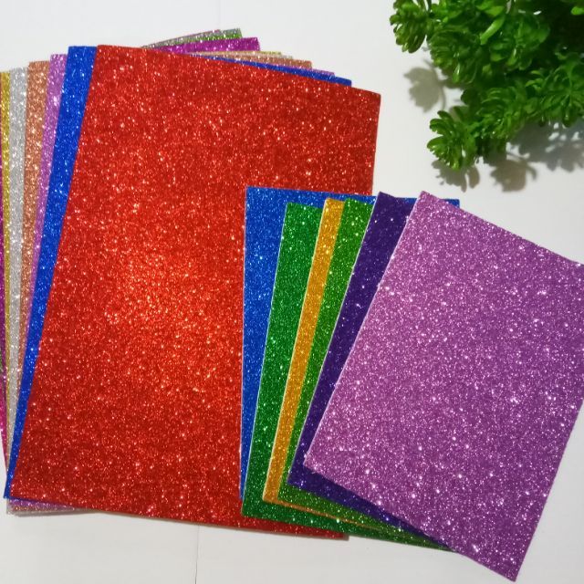 Glitter foam sheet store