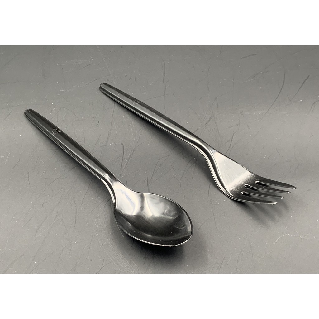 Sudu Garpu Plastic Pakai Buang Tahan Lasak / Spoon & Fork Disposable ...