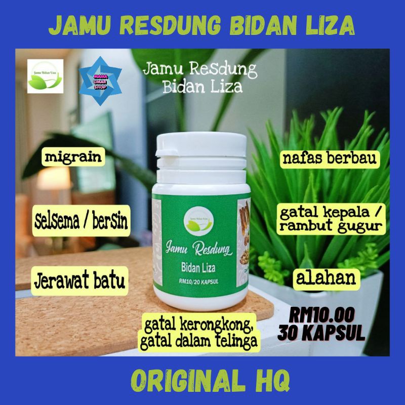 Bidan Liza Jamu Resdung (20 Kapsul) | Shopee Malaysia