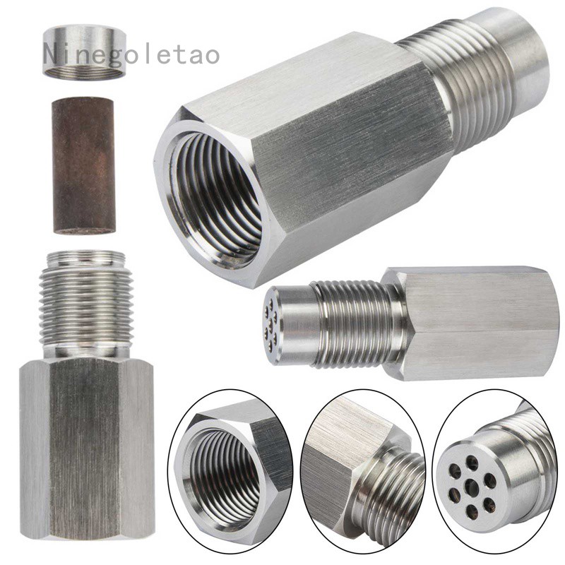 【In stock】 Ninegoletao Oxygen O2 Sensor Spacer Adapter Bung Catalytic ...