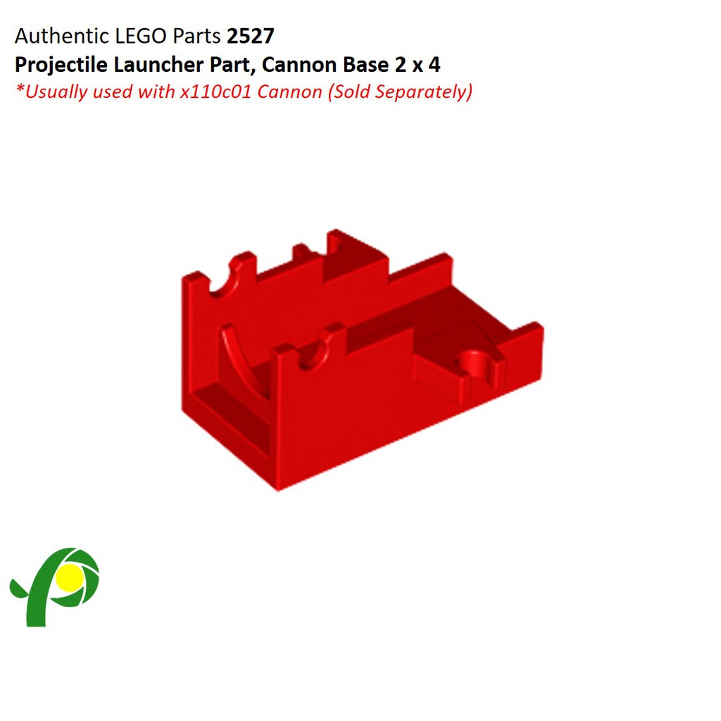 LEGO Parts 2527 Projectile Launcher Part Cannon Base 2x4 Sold per piece ...