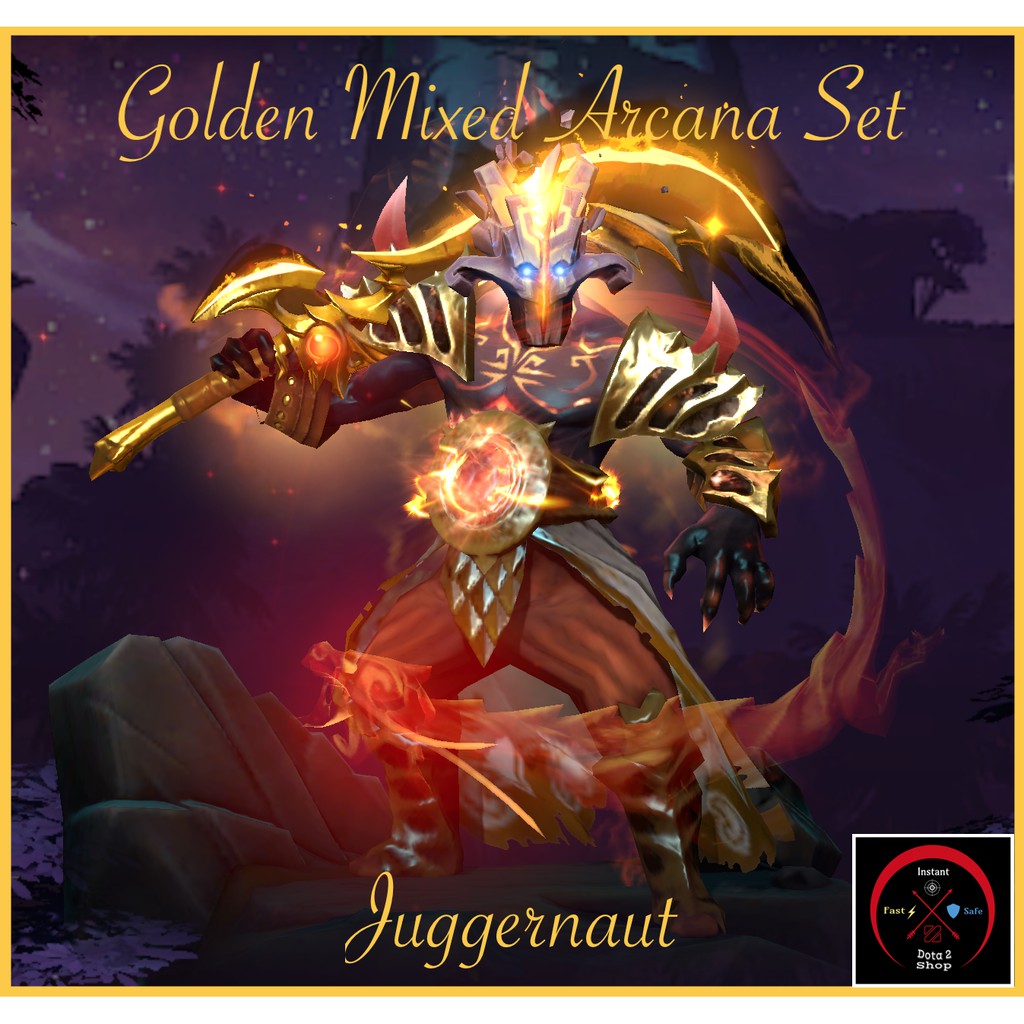 Dota 2 Juggernaut Golden Mixed Arcana Set | Shopee Malaysia