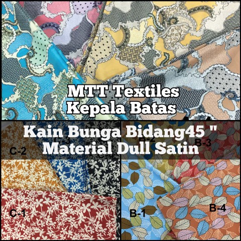 🔥Stock Clearance🔥 Kain Corak bunga Bidang45"( Rm4.45 utk 0.5 Meter ...