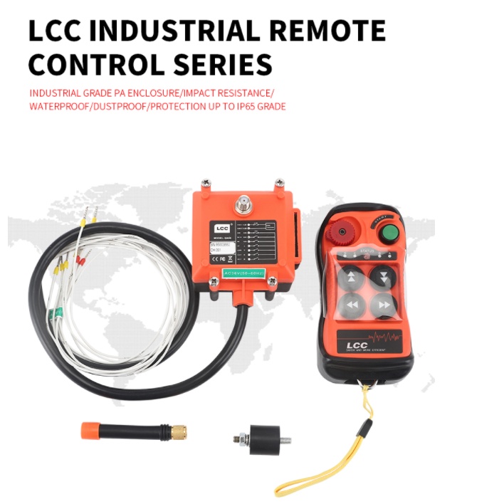 LCC-Q400 single speed electric hoist motor, four buttons, industrial ...