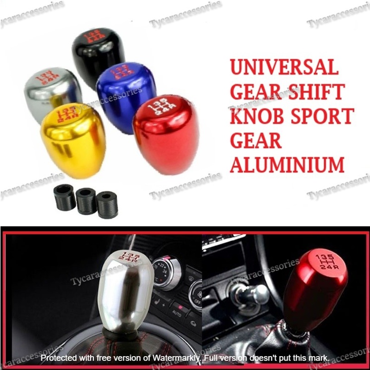 5 Speed Type R Gear Stick Shift Shifter Gear Knob /UNIVERSAL GEAR SHIFT ...