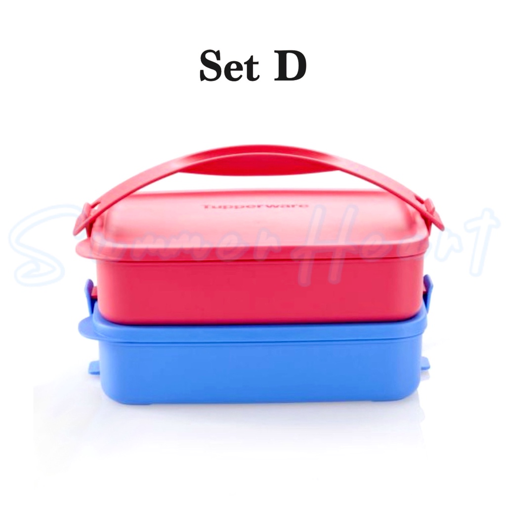 Tupperware Click To Go Rectangular 900ml / Round 880ml | Shopee Malaysia