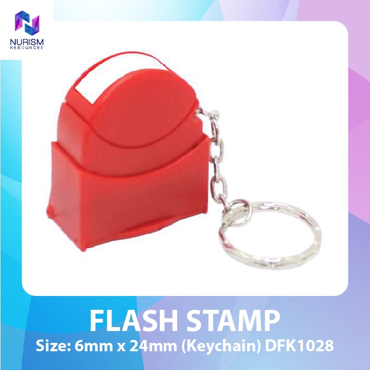 FLASH STAMP (KEYCHAIN) | Shopee Malaysia