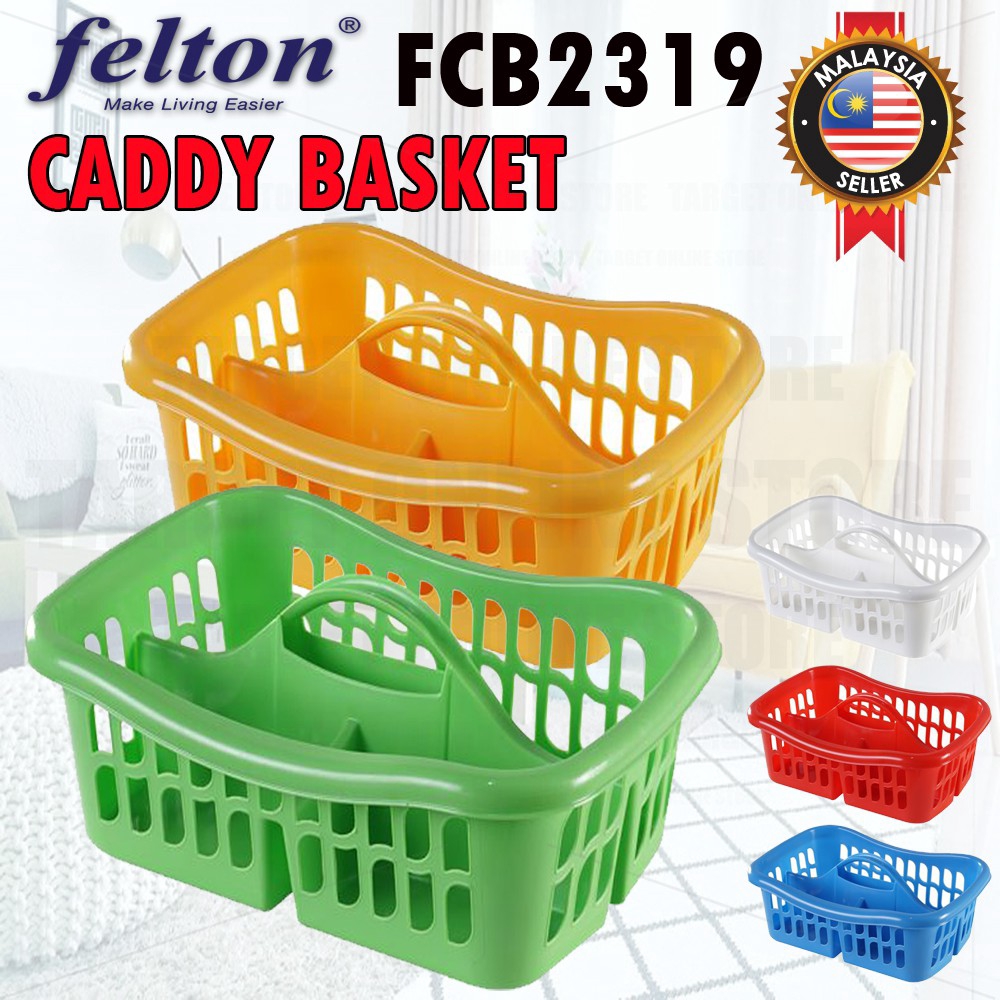 FELTON Caddy Basket Storage Rack 3 Compartment FCB2319/Bakul ...