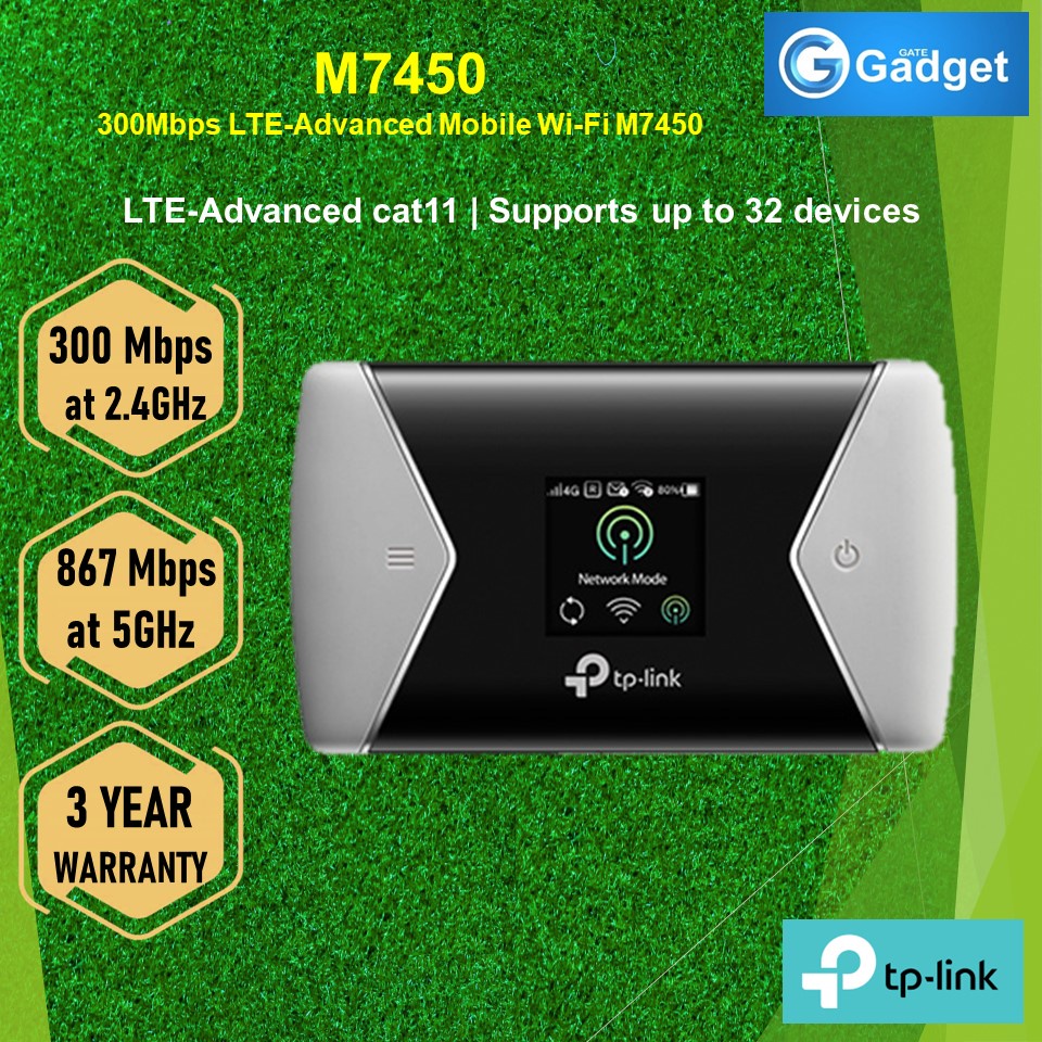 Tp-Link M7000 / M7200 / M7350/ M7450/ M7650 4G LTE MODEM ROUTER WITH ...
