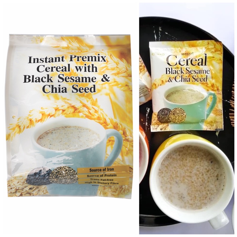 Instant Premix Cereal Black Sesame & Chia Seed Mildura Cosway ...