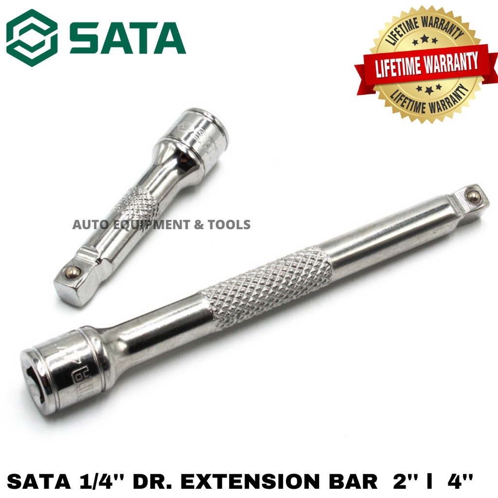 SATA 1/4'' DR. EXTENSION BAR 2'' & 4'' / EXTENSION BAR / 50mm & 100mm ...