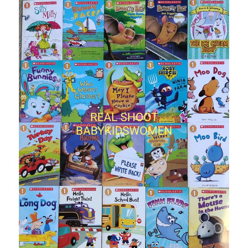 Scholastic Level 1 Reader Picture Books (OEM) | Shopee Malaysia