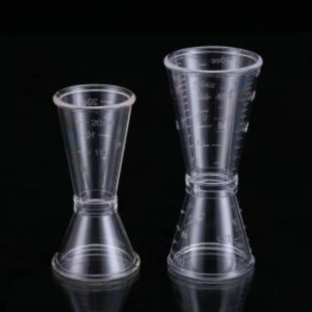 Jigger Acrylic 20/40 ml Measuring Cup Plastic Measuring Cup | Shopee ...