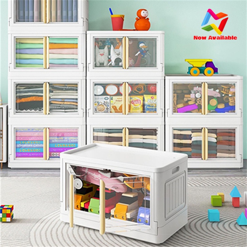 Foldable Lockers Double Doors Organizers Children Toys Snacks Storage ...
