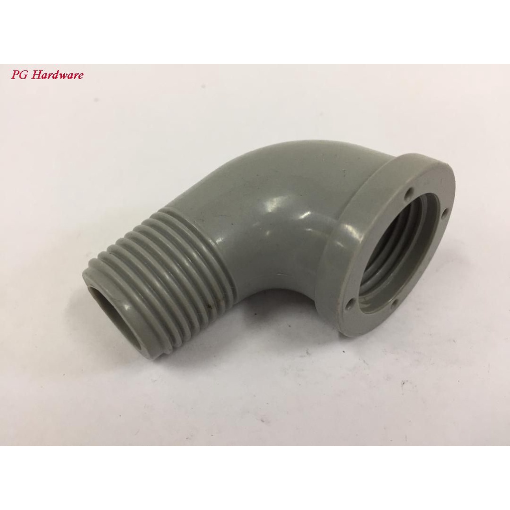 ACETAL PVC Pipe Threaded Street Elbow @15mm (½") | Shopee Malaysia